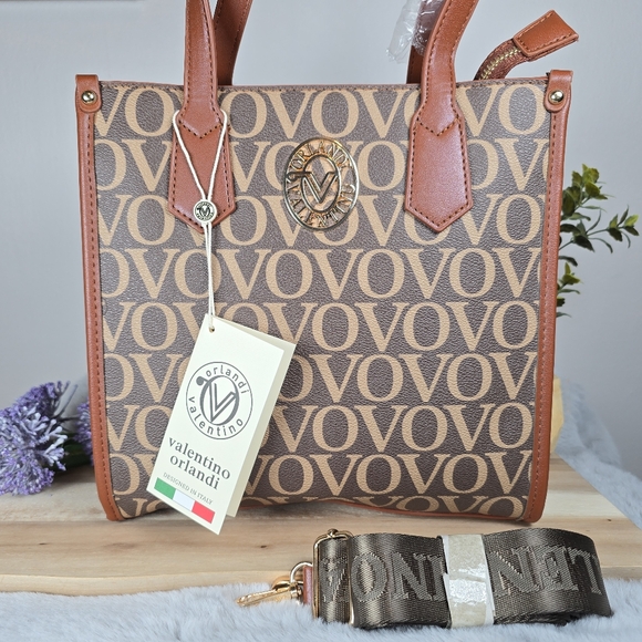 Valentino Orlandi | Bags | Valentino Orlandi Brown Vovo Vegan Leather ...